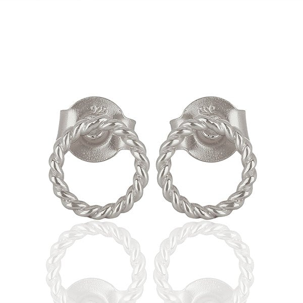 Sterling Silver Rope Studs – Hauslife