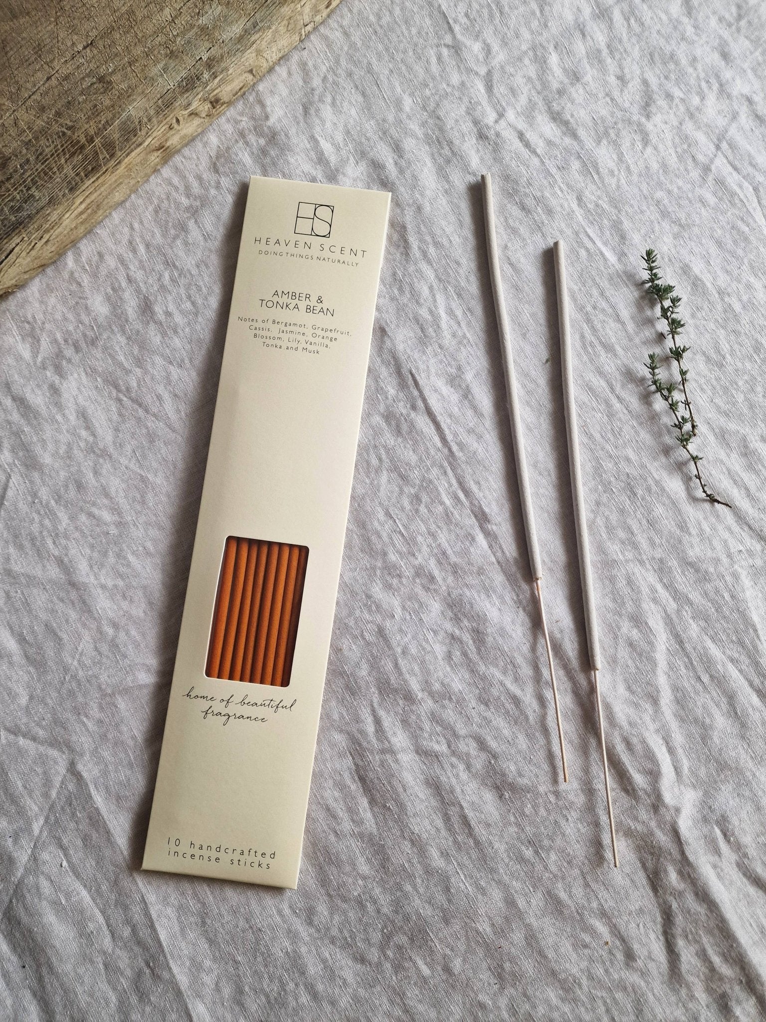 Amber & Tonka Bean Incense Sticks – Hauslife