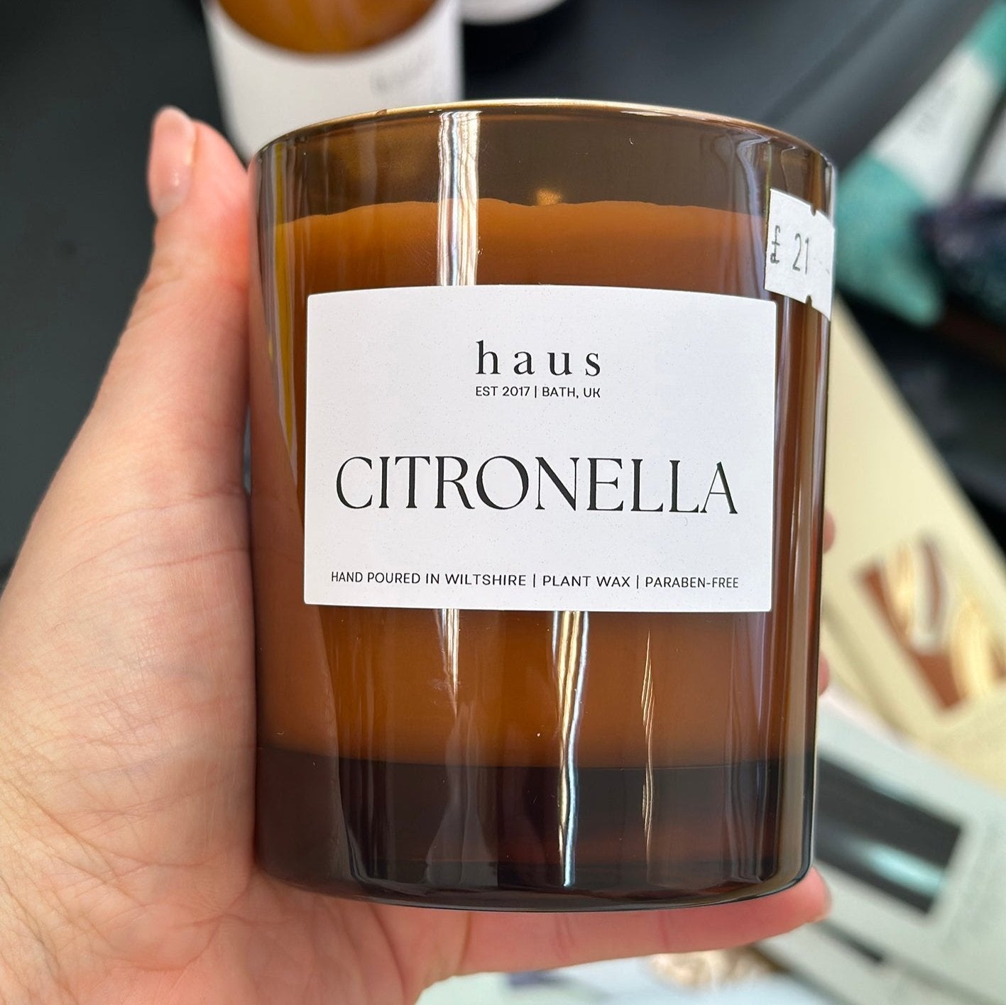 Haus Citronella Candle – Hauslife