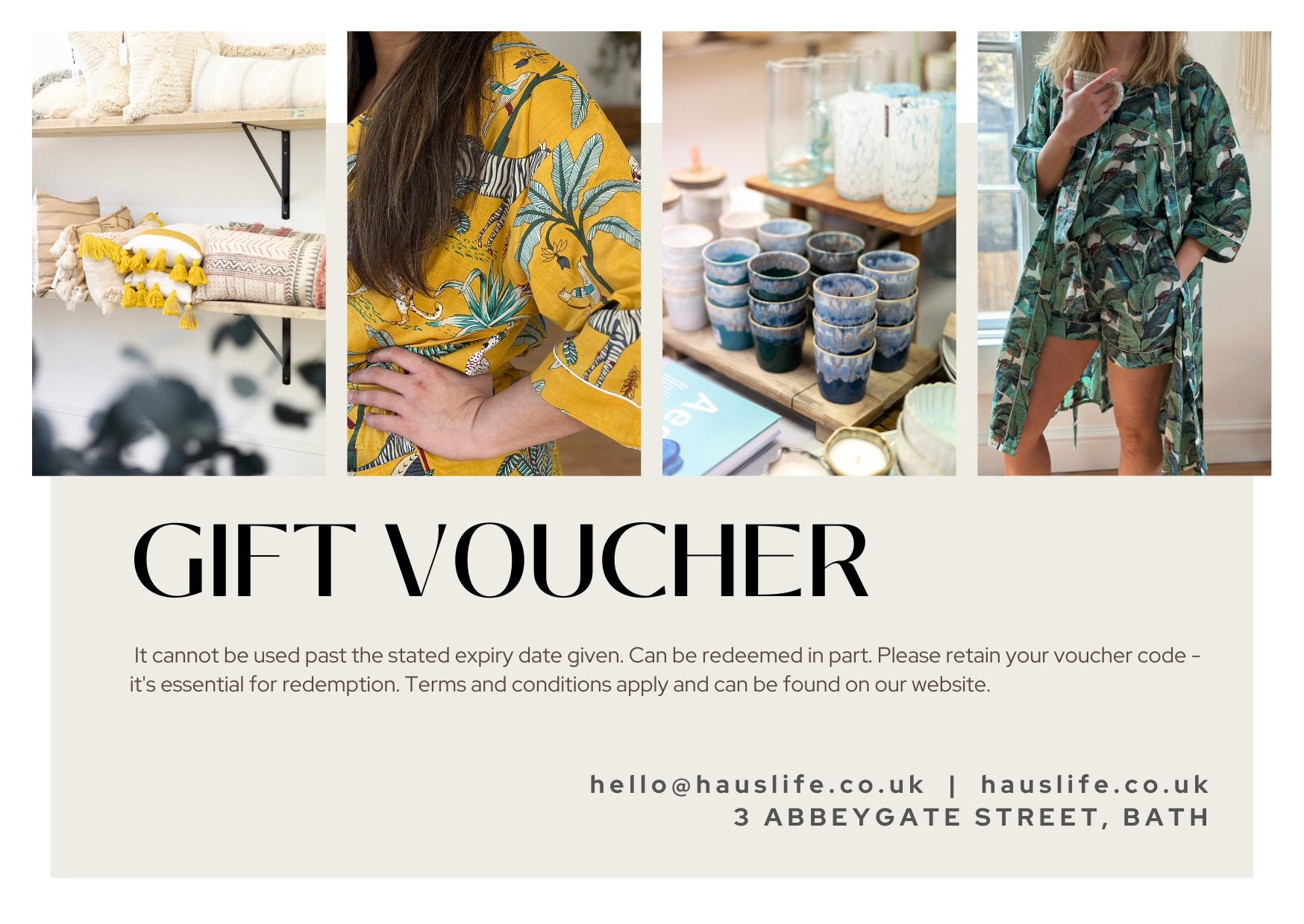 Haus Gift Card – Hauslife