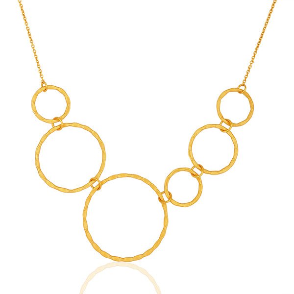 Multi-Circle Gold Necklace – Hauslife