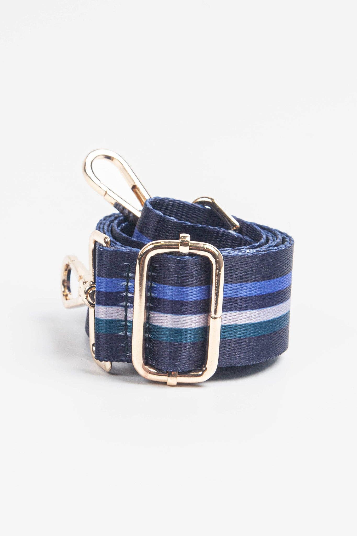 Navy Blue Centre Stripe Bag Strap – Hauslife