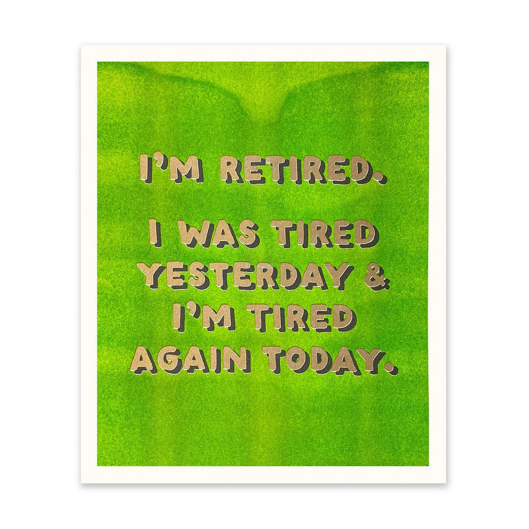 Retired Art Print – Hauslife