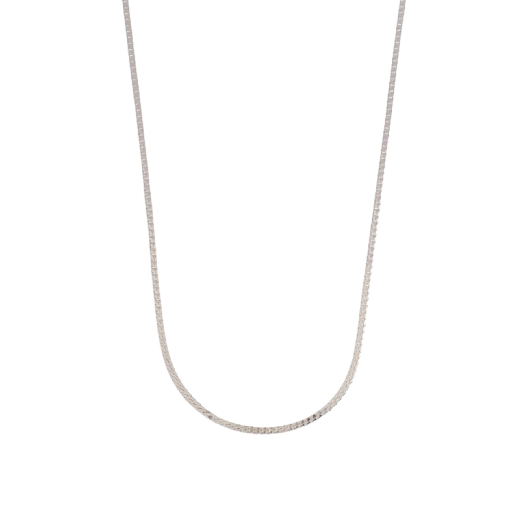 Slim Flat Chain Necklace – Hauslife